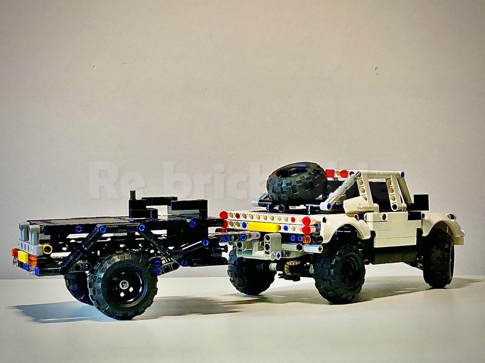 LEGO MOC RC FORD RANGER PRERUNNER + TRAILER by TECHNIC_RC_GARAGE ...