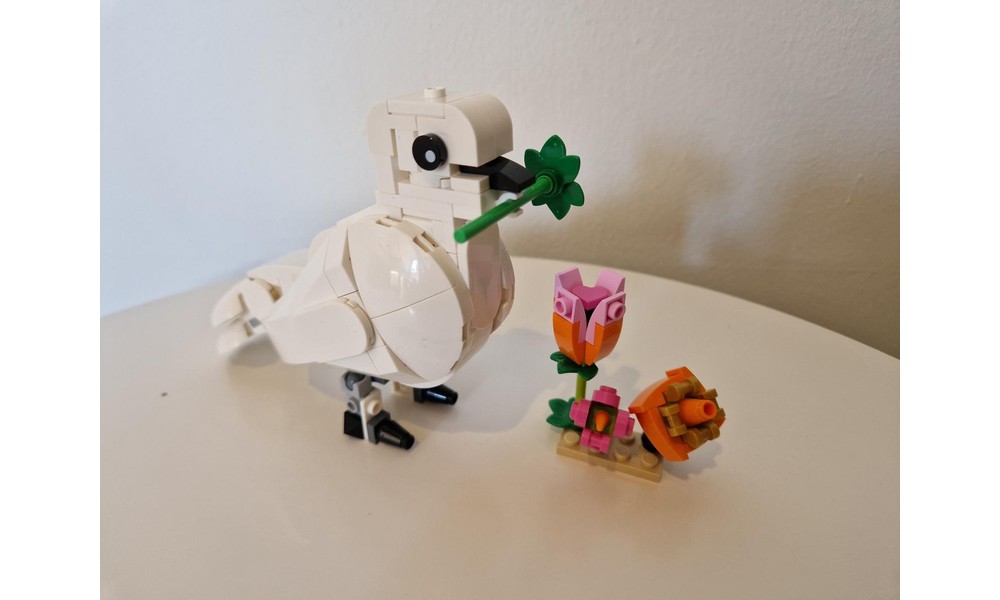 LEGO MOC White Dove by Jappelsap98 | Rebrickable - Build with LEGO