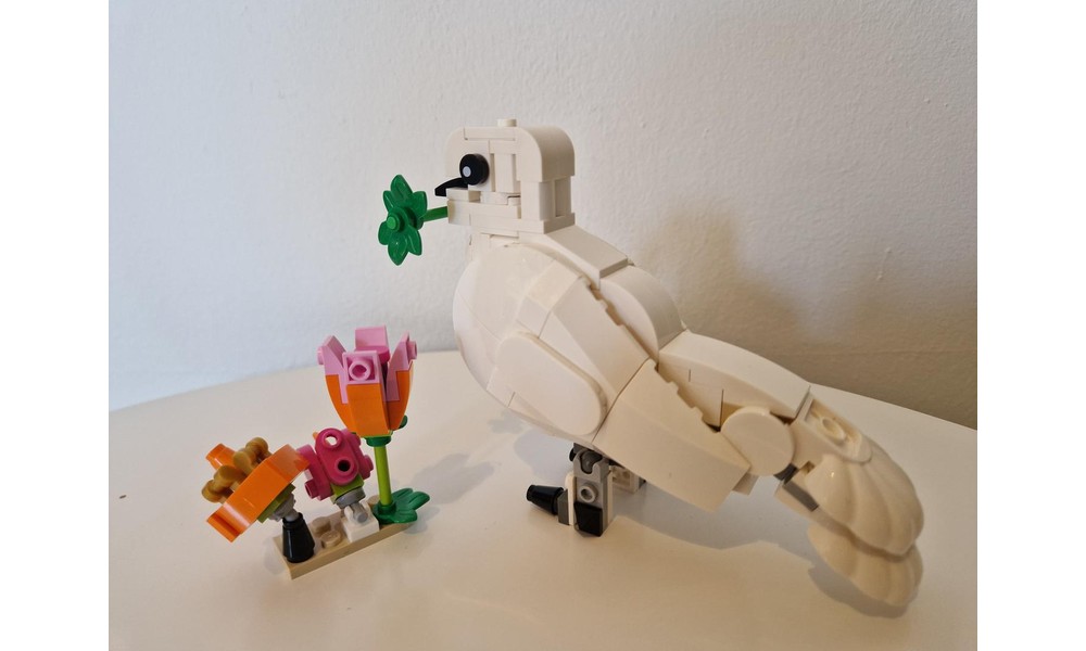 LEGO MOC White Dove by Jappelsap98 | Rebrickable - Build with LEGO