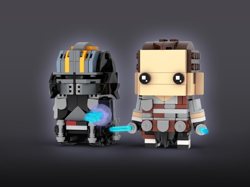 LEGO MOC Galen Marek & Lord Starkiller Brickheadz LEGO MOC - The Force ...
