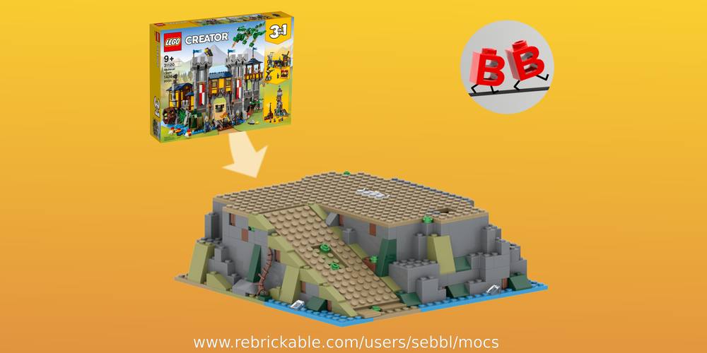 LEGO MOC 31120: Next Level Raised Baseplate by sebbl | Rebrickable ...