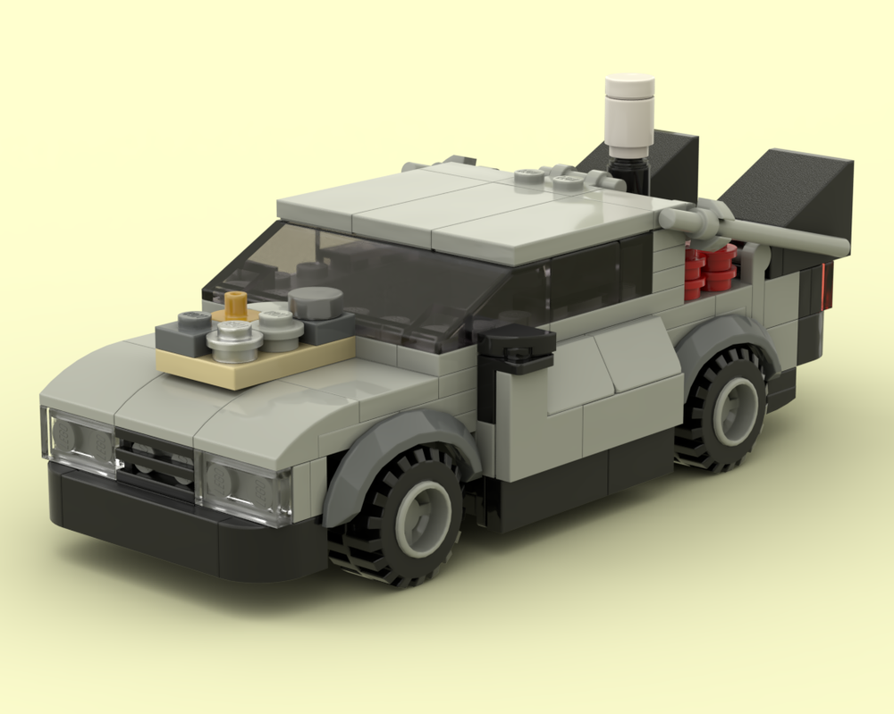 LEGO MOC DeLorean from back to the future by Denis-O | Rebrickable ...