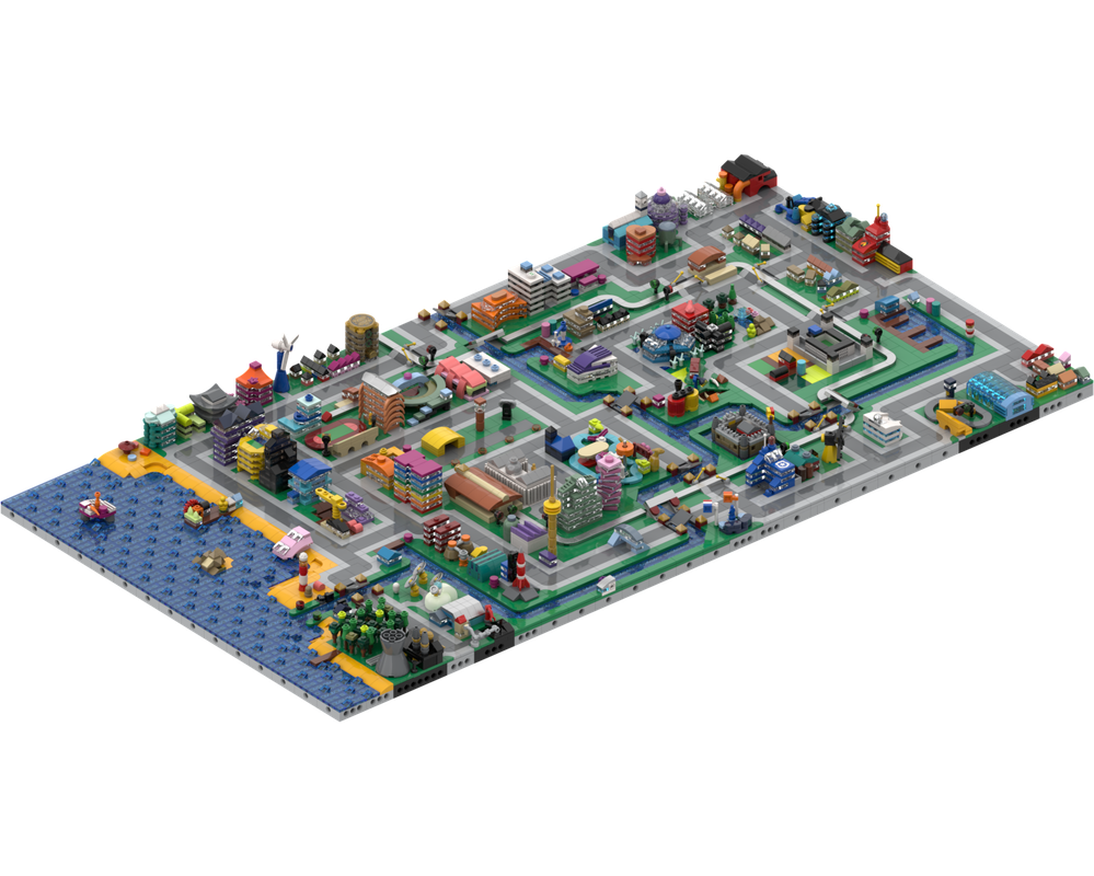 LEGO MOC Click City V5 by VDWWD | Rebrickable - Build with LEGO