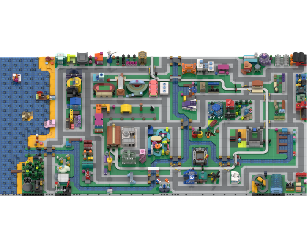 LEGO MOC Click City V5 by VDWWD | Rebrickable - Build with LEGO