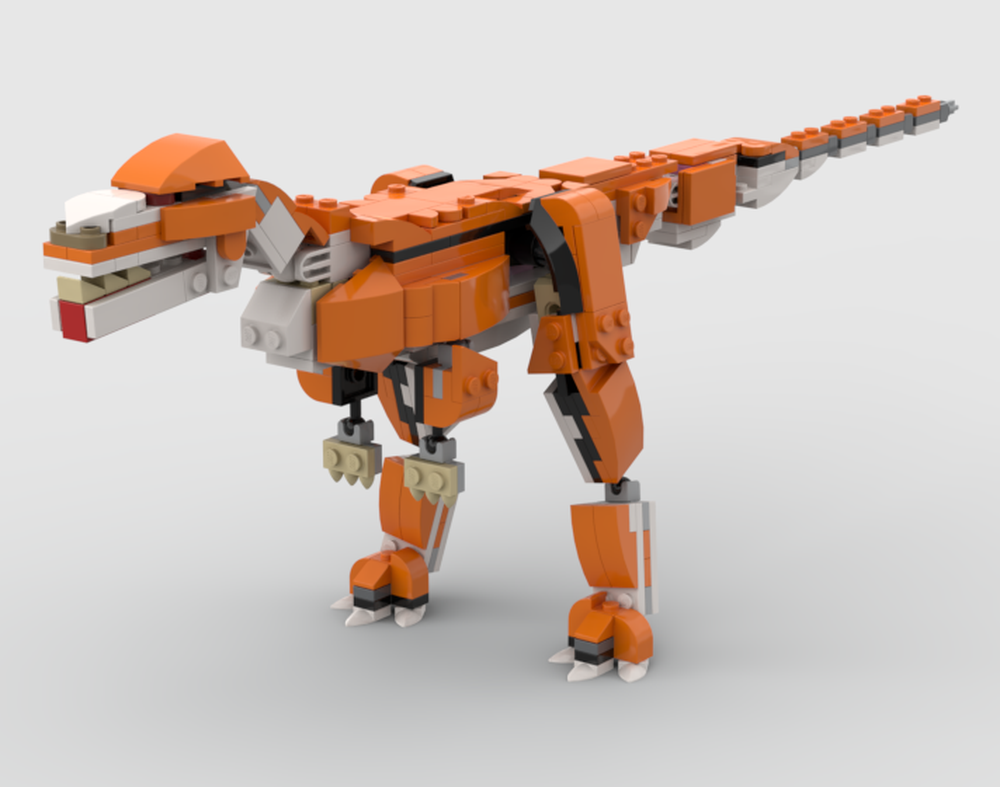 LEGO MOC 31129 Giganotosaurus carolinii 1:32 by SuperHeroBrick ...