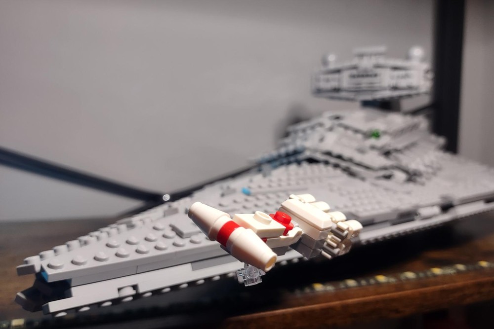 LEGO MOC Micro Tantive IV by WaffleCoyote | Rebrickable - Build with LEGO