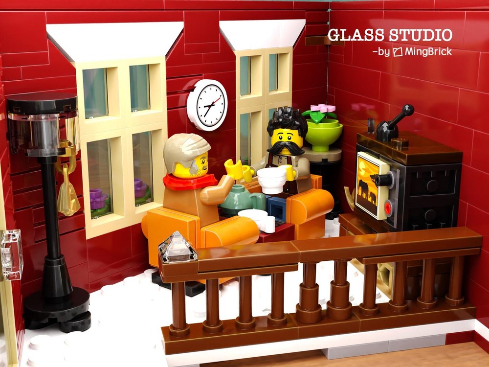 LEGO MOC Glass Studio by MingBrick | Rebrickable - Build with LEGO