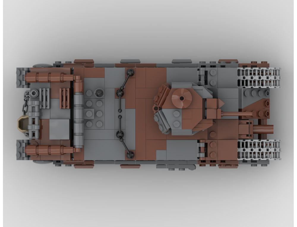 LEGO MOC Char B1 Bis by ccffpt | Rebrickable - Build with LEGO