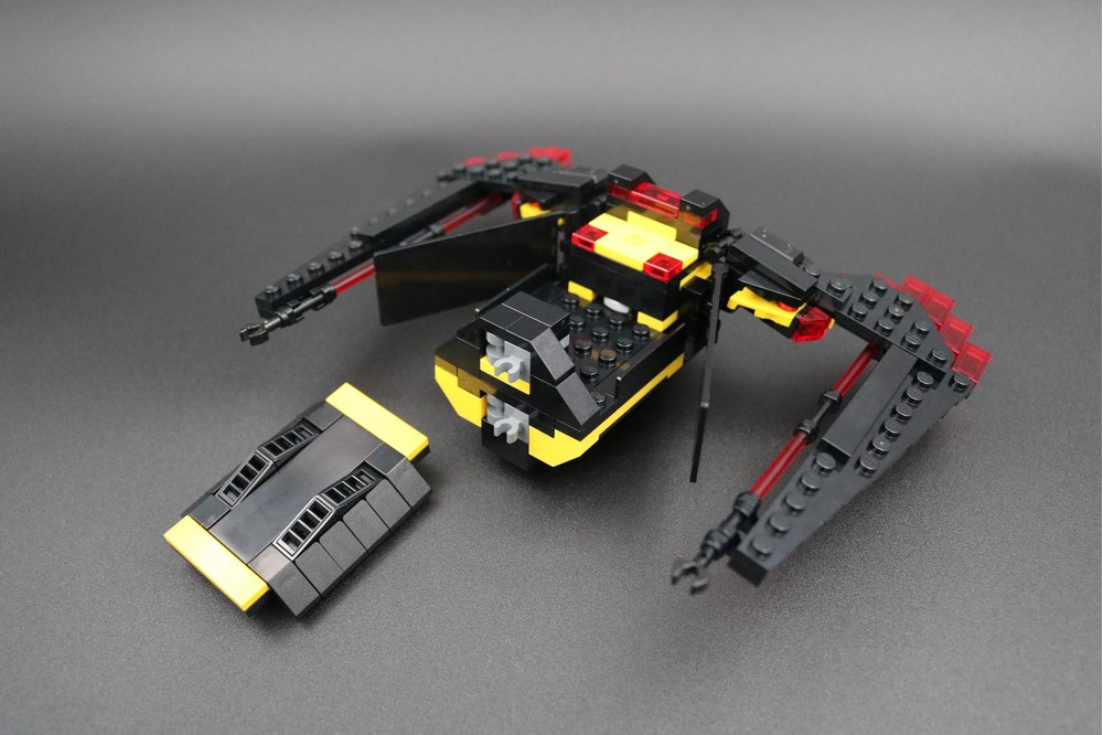 LEGO MOC Blacktron BX-9 "Buzzard" by Brick_Lizard | Rebrickable - Build ...
