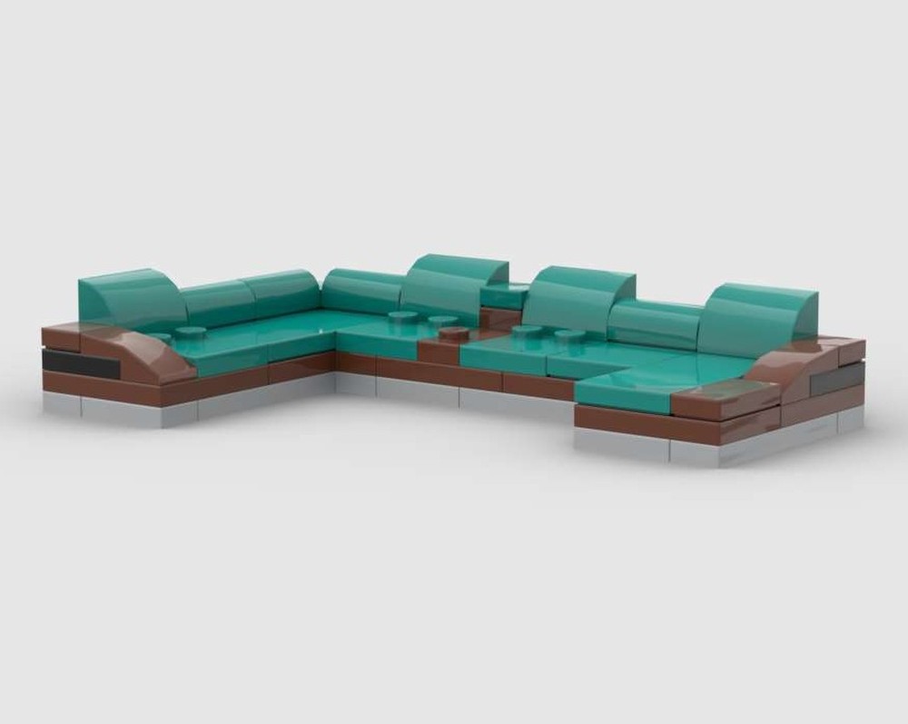 LEGO MOC-211671 Modern Couch by Marto17 | Rebrickable - Build with LEGO