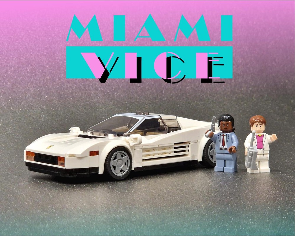 LEGO MOC-211672 Testarossa - Miami Vice by firefabric | Rebrickable ...