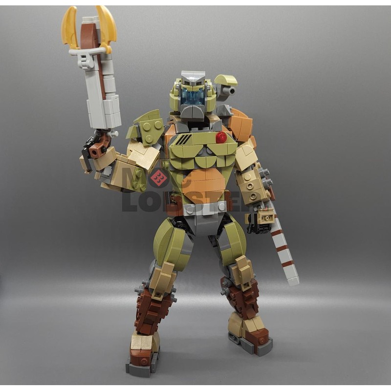 LEGO MOC Doom: The Doom Slayer by Moc_Lobster | Rebrickable - Build ...