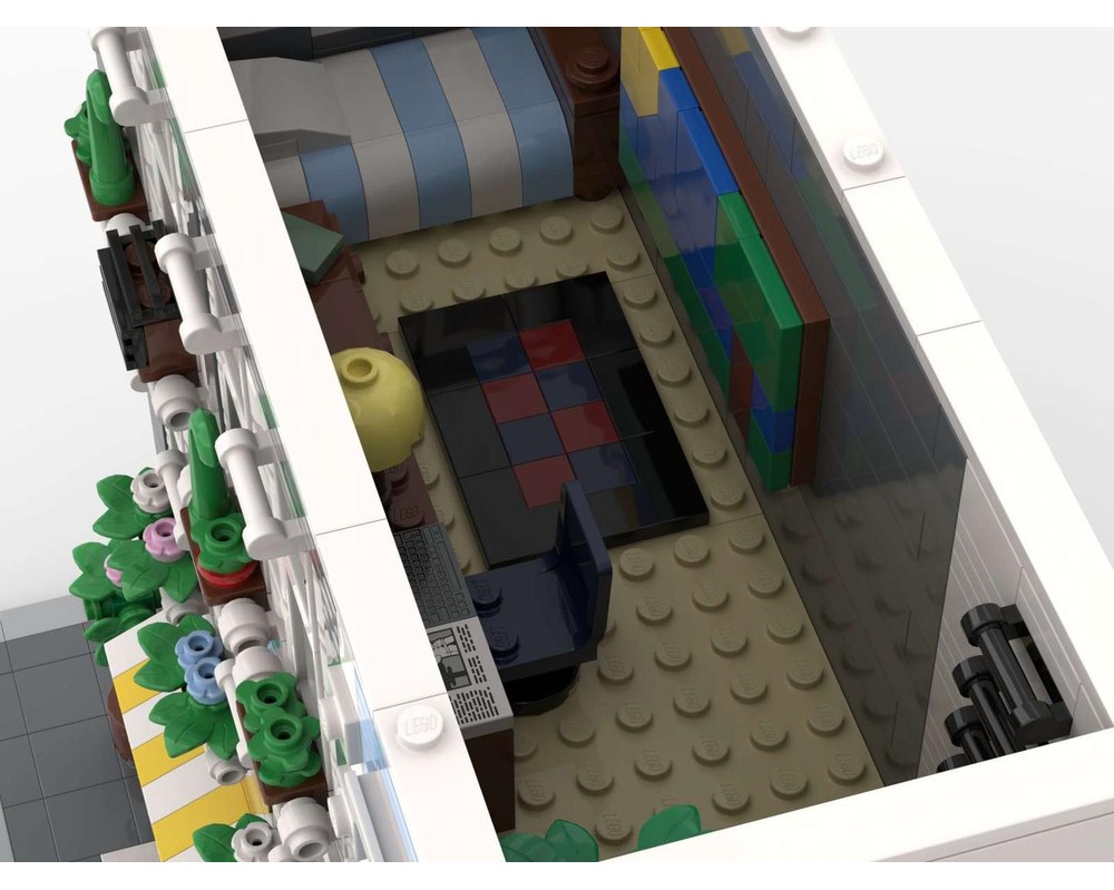 LEGO MOC Bodega & Apartment by howdismal | Rebrickable - Build with LEGO
