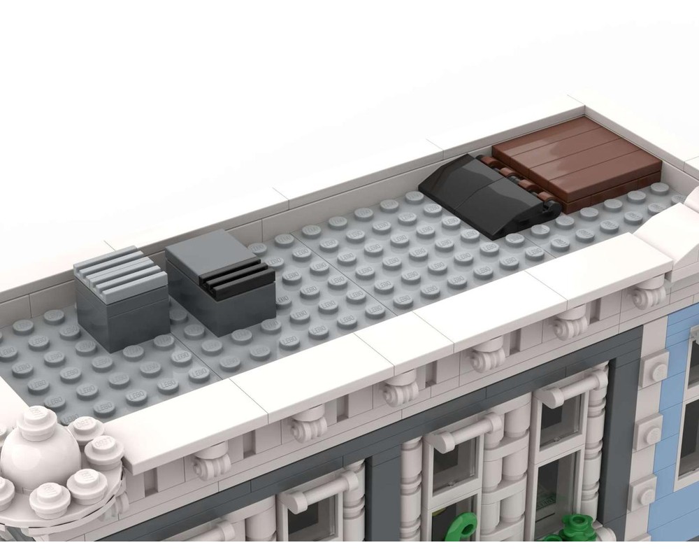 LEGO MOC Bodega & Apartment by howdismal | Rebrickable - Build with LEGO