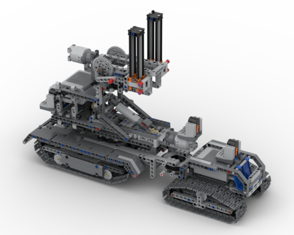 LEGO MOC Mobile Anti-Aircraft Gun (Working) by JojoTheBuilder ...
