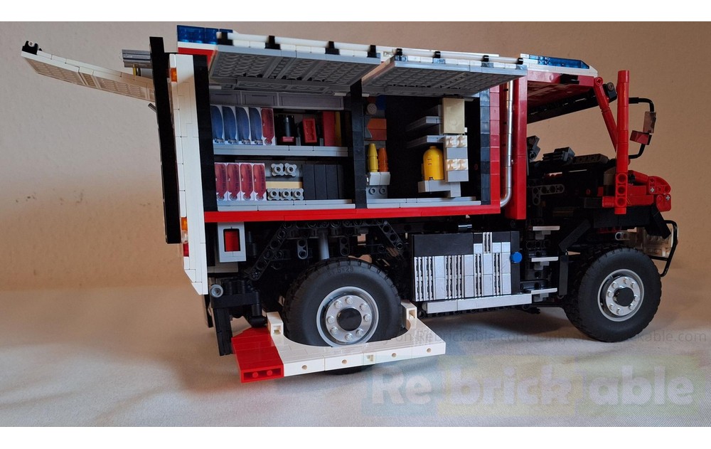LEGO MOC-211694 Unimog U430 Fire Department Zermatt (Switzerland) by ...