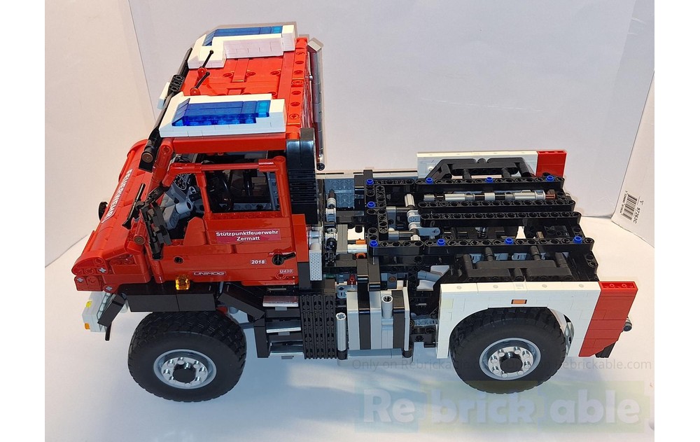 LEGO MOC-211694 Unimog U430 Fire Department Zermatt (Switzerland) by ...