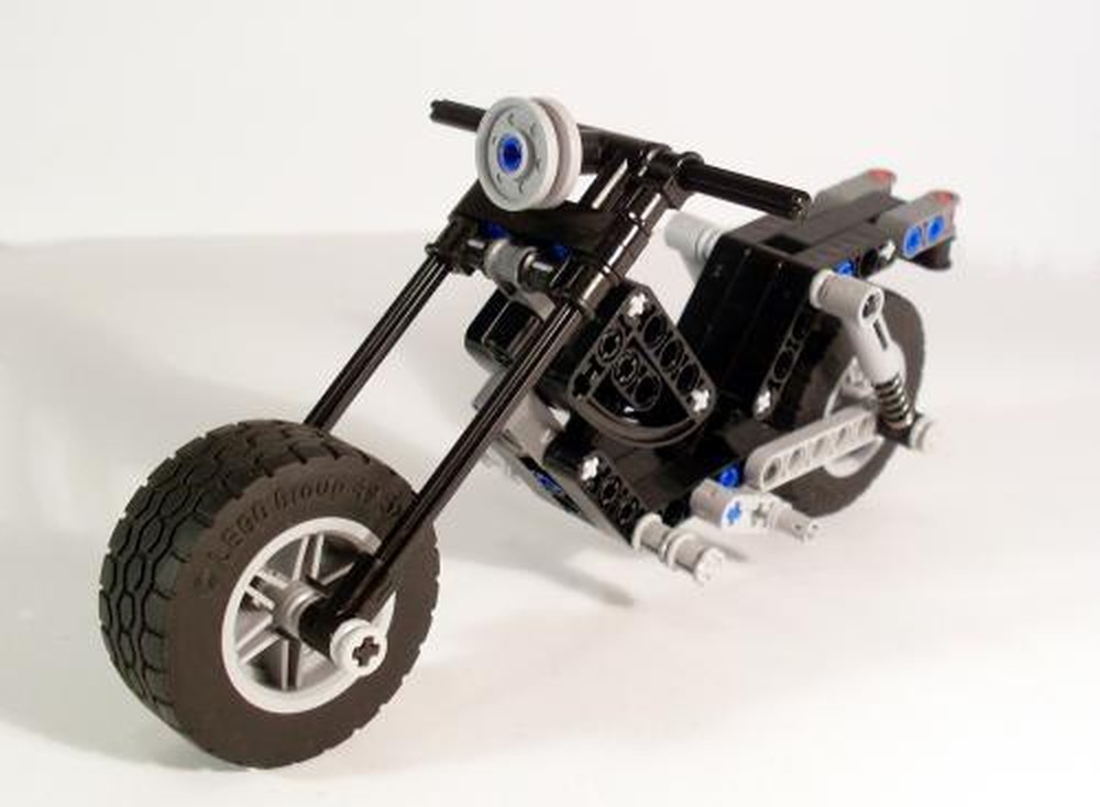 LEGO MOC Black bike by wraith13 | Rebrickable - Build with LEGO