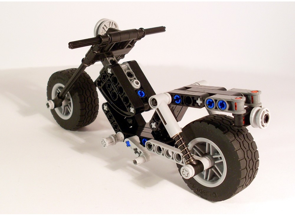LEGO MOC Black bike by wraith13 | Rebrickable - Build with LEGO