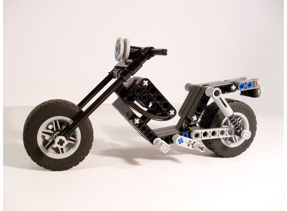 LEGO MOC Black bike by wraith13 | Rebrickable - Build with LEGO