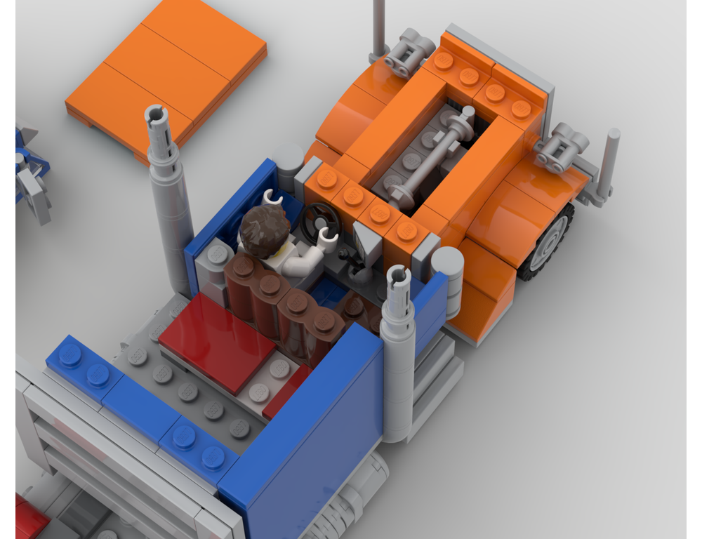 LEGO MOC Lego City style Peterbilt 379 Optimus Prime Truck by ...