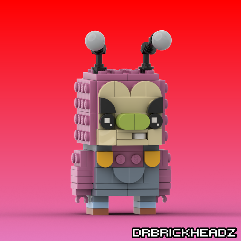 LEGO MOC Fuzzy Lumpkins (PPG) Brickheadz by DrBrickheadz | Rebrickable ...