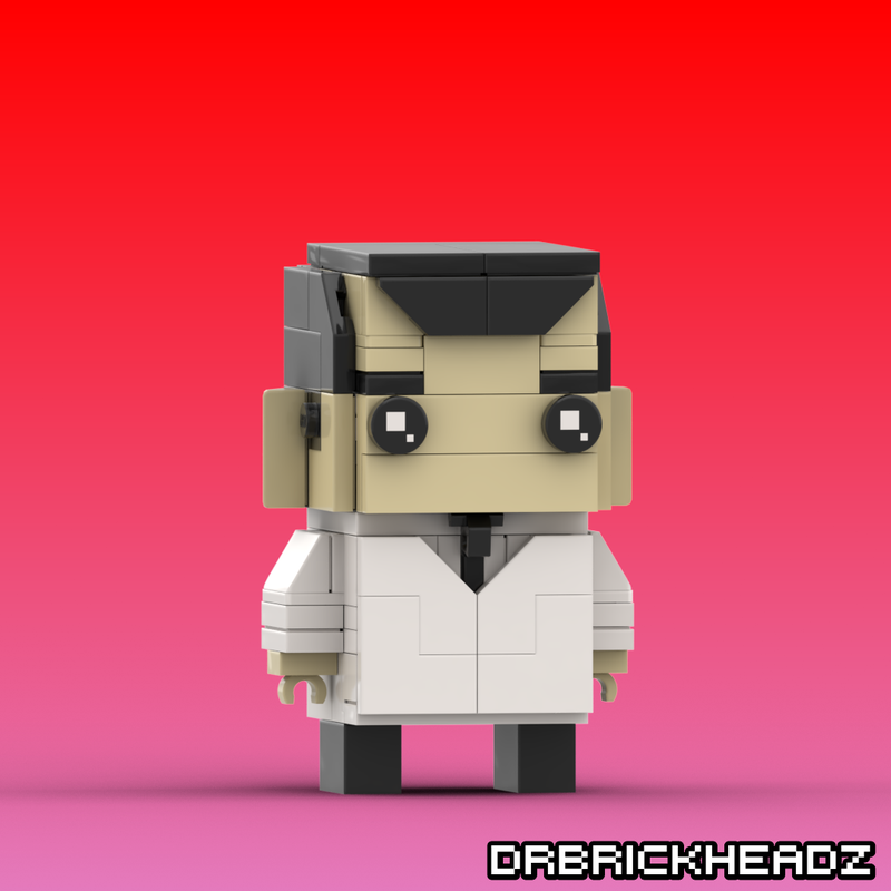 LEGO MOC Professor Utonium (PPG) Brickheadz by DrBrickheadz ...