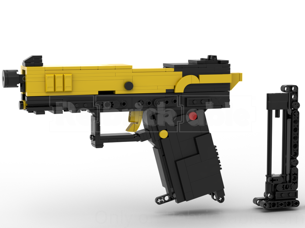 LEGO MOC Ranger Pistol v3 by Rexissussy | Rebrickable - Build with LEGO