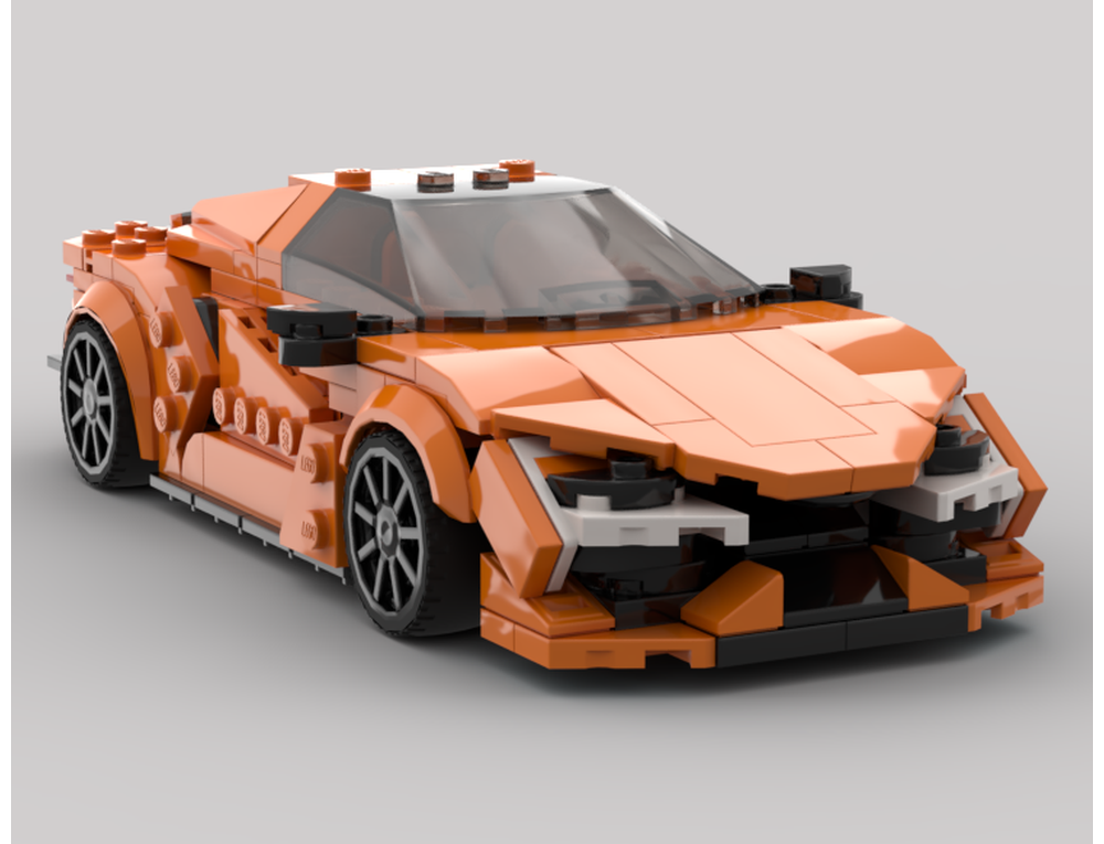 LEGO MOC-211732 Lamborghini Revuelto Lego MOC Supercar New Speed ...