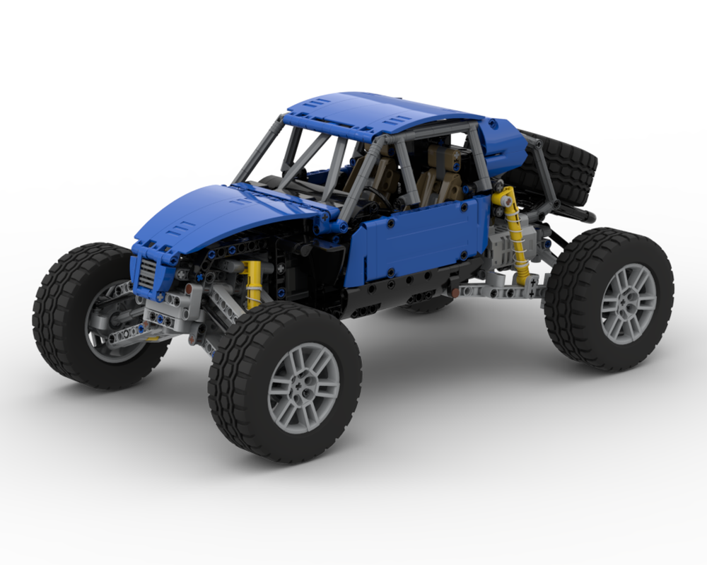 LEGO MOC Blue Bird Ultra4 Buggy by gyenesvi | Rebrickable - Build with LEGO