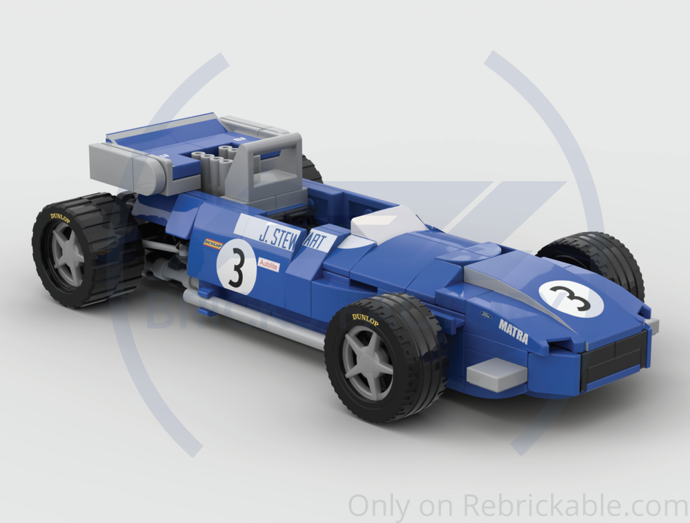 LEGO MOC F1 Matra MS80 by Pit Lane Bricks Factory | Rebrickable - Build ...