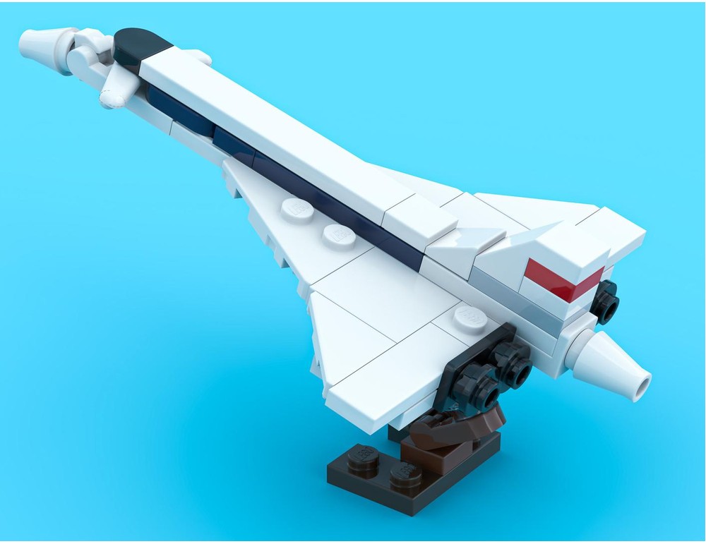 LEGO MOC-211758 Micro Tupolew TU-144 by thesparklingfrog | Rebrickable ...