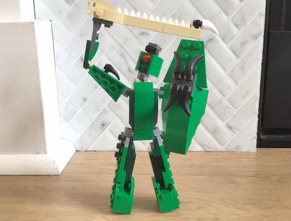LEGO MOC-211763 The Fighter: Mech by DnDBrickinBros | Rebrickable ...