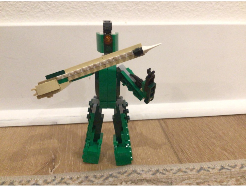 LEGO MOC The Fighter: Mech by DnDBrickinBros | Rebrickable - Build with ...