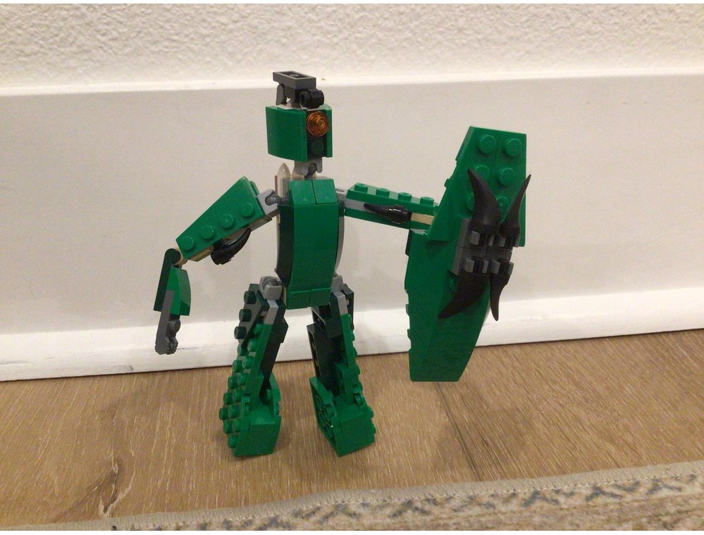 LEGO MOC The Fighter: Mech by DnDBrickinBros | Rebrickable - Build with ...