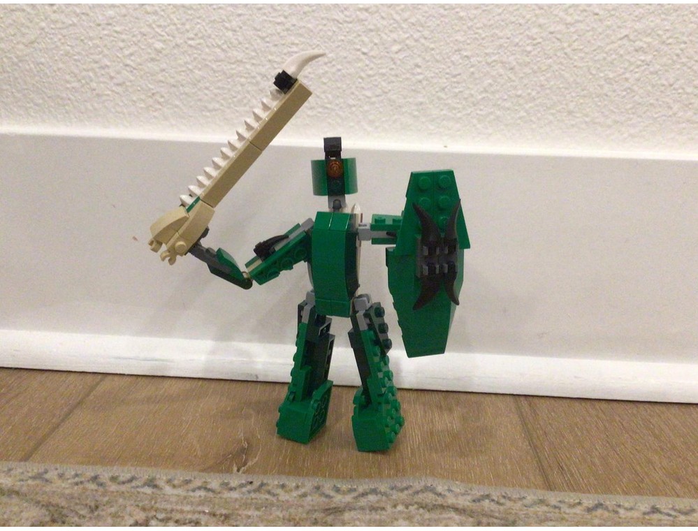 LEGO MOC-211763 The Fighter: Mech by DnDBrickinBros | Rebrickable ...