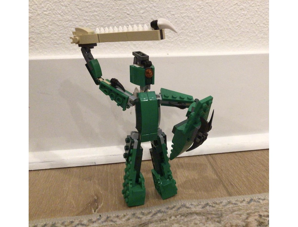 LEGO MOC The Fighter: Mech by DnDBrickinBros | Rebrickable - Build with ...
