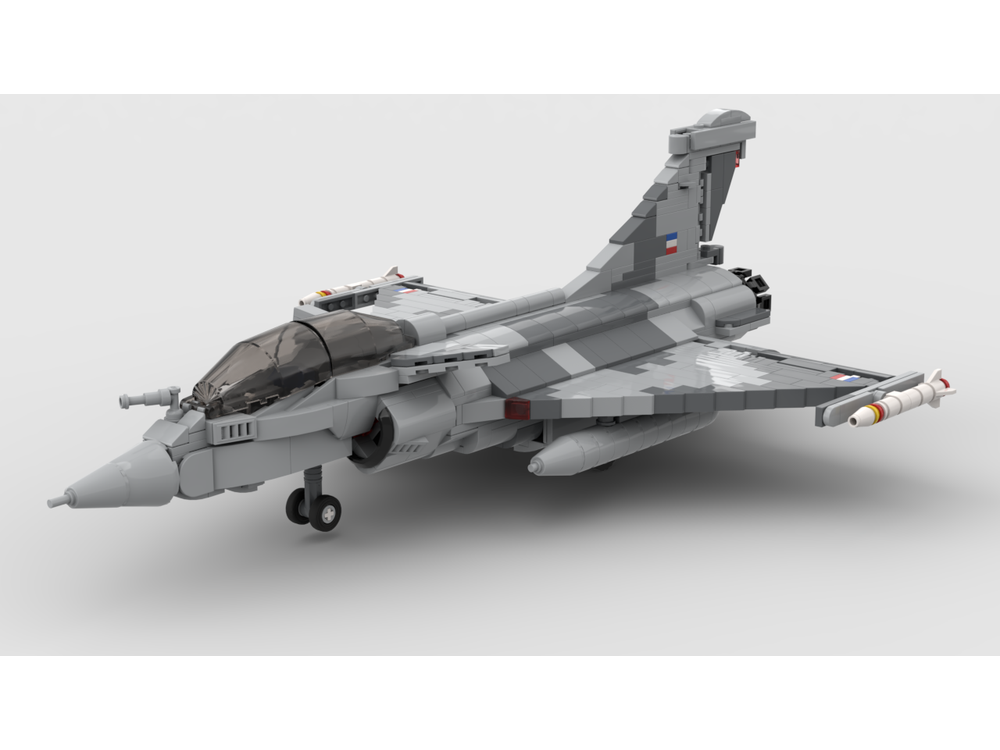LEGO MOC Rafale by Frinke | Rebrickable - Build with LEGO