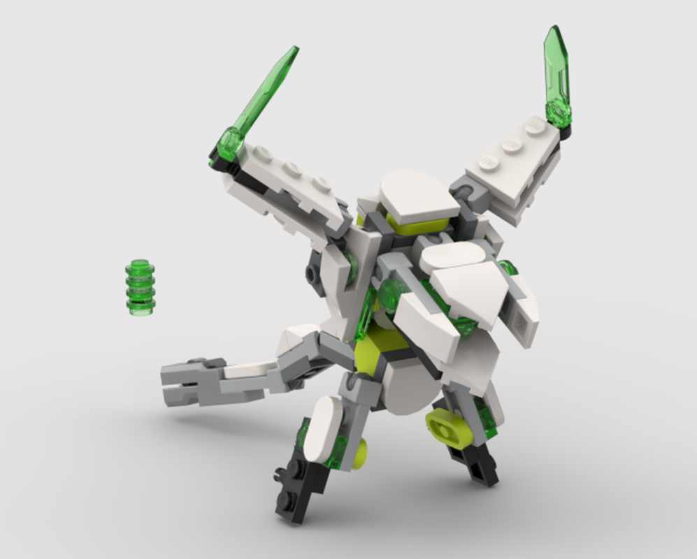 LEGO MOC Z-Blob's Metal Gear Ray by JustGeoduck | Rebrickable - Build ...