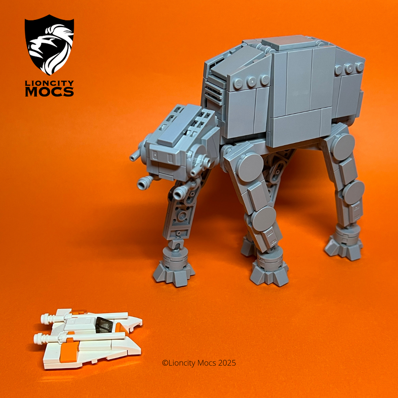 LEGO MOC AT-AT(All Terrain Armoured Transport) 1:120 by Lioncity Mocs ...