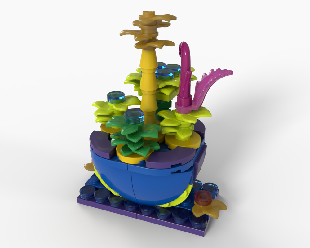 LEGO MOC 31157 - Small Flower Pot by Nodrap | Rebrickable - Build with LEGO