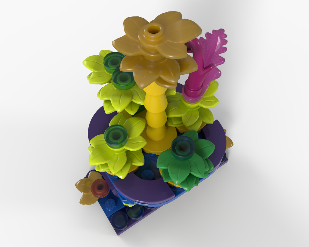 LEGO MOC 31157 - Small Flower Pot by Nodrap | Rebrickable - Build with LEGO