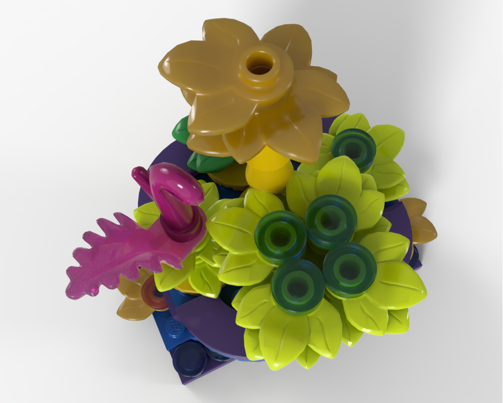 LEGO MOC 31157 - Small Flower Pot by Nodrap | Rebrickable - Build with LEGO