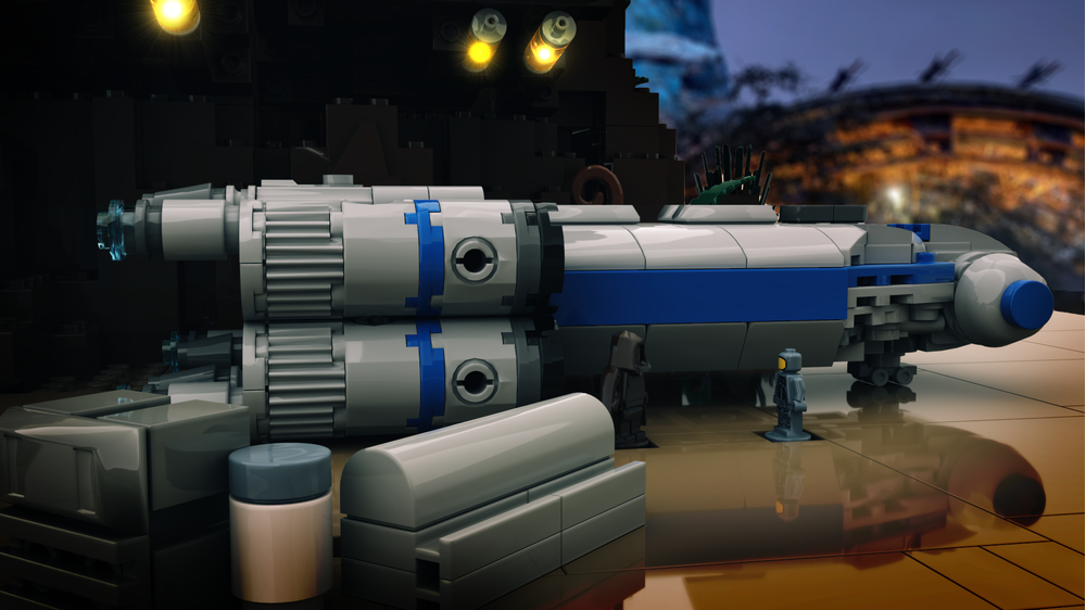 LEGO MOC Resistance Intersystem Transport Ship (I-TS) - Midi/Starship ...