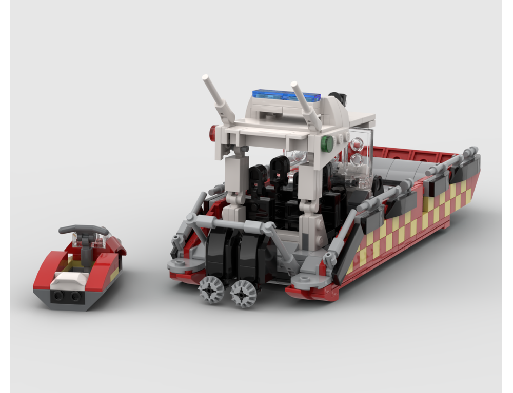 LEGO MOC OXpro AL8 Fireboat by reggieranger | Rebrickable - Build with LEGO