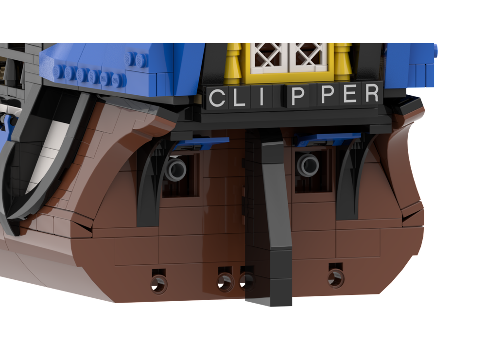 LEGO MOC Caribbean Clipper (6274) Remake by Surcote | Rebrickable ...