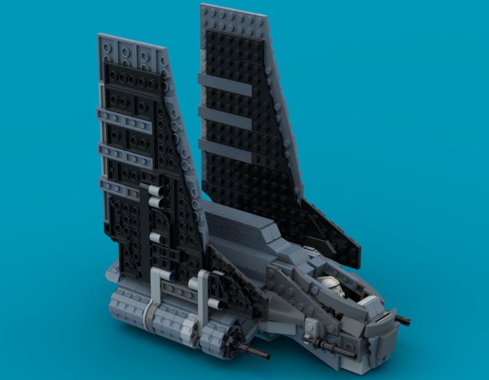 LEGO MOC 75314 Republic Shuttle by 3liasBlue | Rebrickable - Build with ...