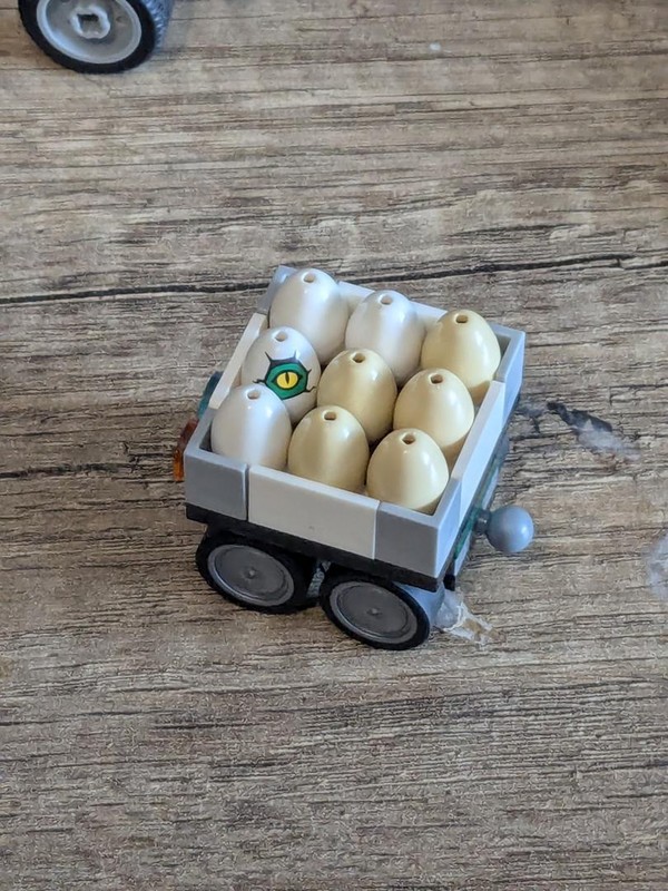 LEGO MOC Quad Trailer For Eggs by Gratos | Rebrickable - Build with LEGO