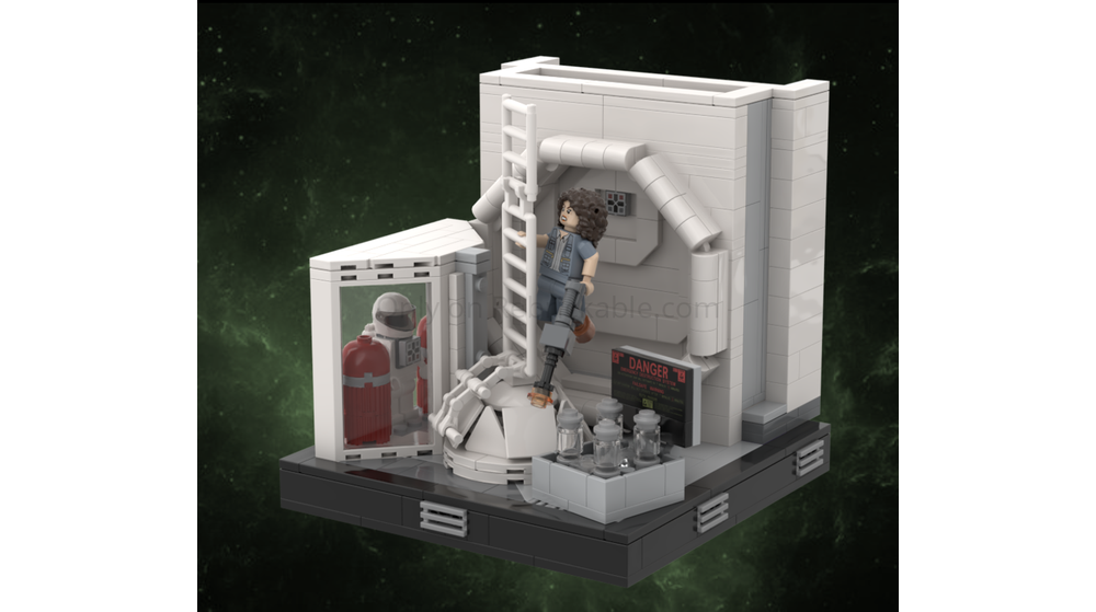 LEGO MOC Alien : The 8th Passenger Diorama - upgraded PDF instructions ...