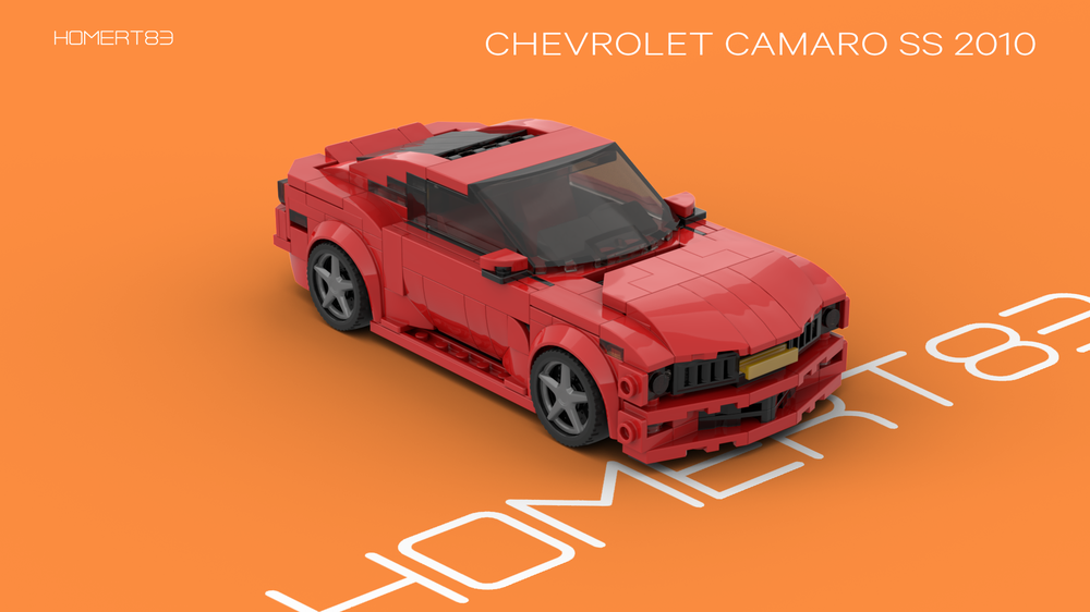 LEGO MOC Chevrolet Camaro SS 2010 by homert83 | Rebrickable - Build ...